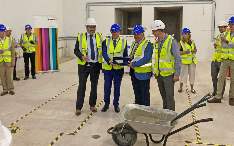 EPAC Topping Out and Milestone Ceremony - Latest - Oxford Architects