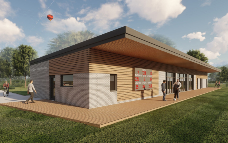 Planning Approval for Cricket Pavilion - Latest - Oxford Architects
